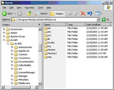 Installing additional ArcIMS Monitors